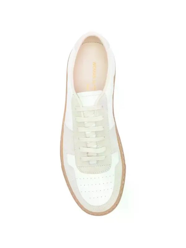 COMMON PROJECTS Panelled Lace-up Sneakers - White