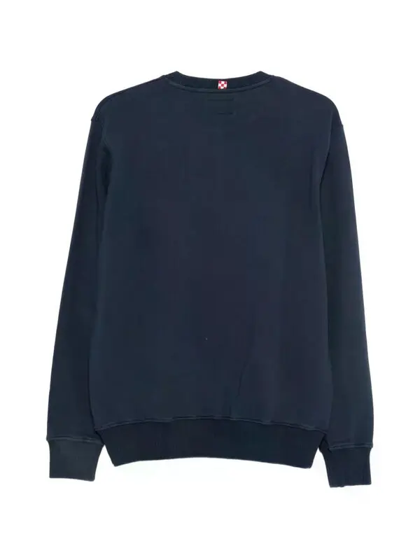 MC2 SAINT BARTH Lettering Crewneck Sweatshirt - Blue