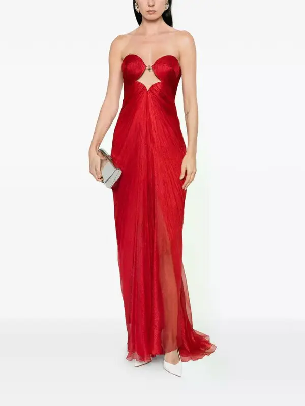 MARIA LUCIA HOHAN Julieta Draped Dress