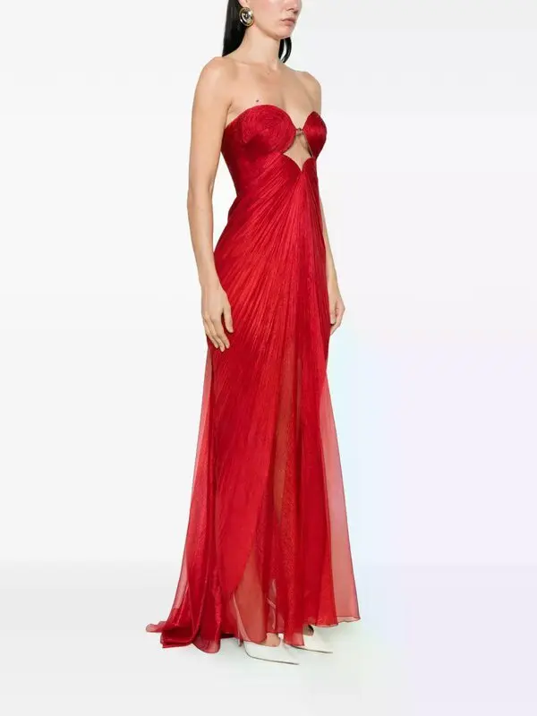 MARIA LUCIA HOHAN Julieta Draped Dress