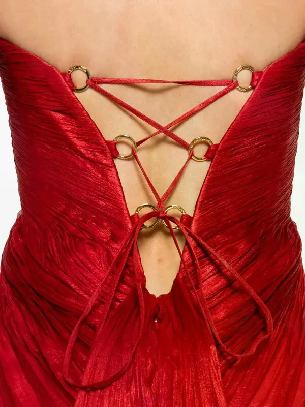 MARIA LUCIA HOHAN Julieta Draped Dress
