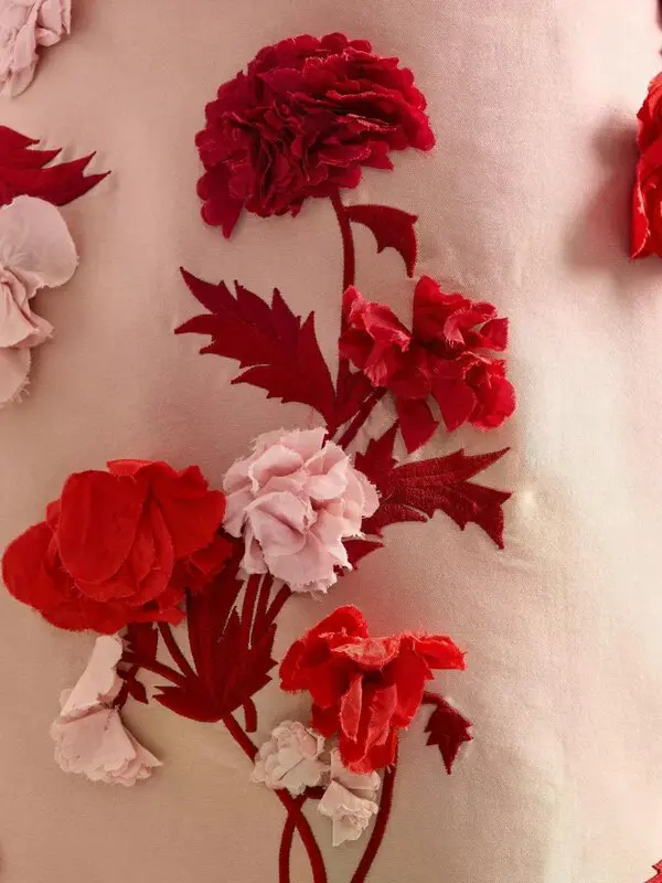 Erdem Floral Sleeveless Pencil Midi Dress