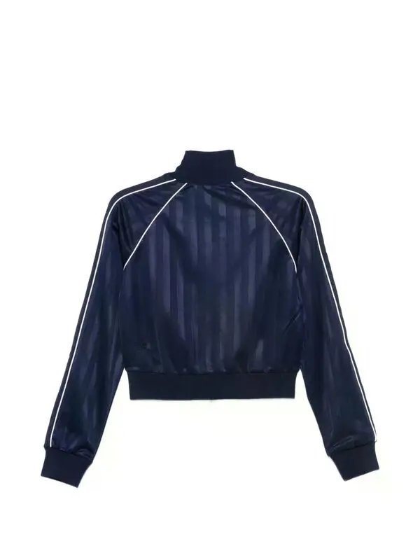Ksubi Striped Cropped Sweatshirt