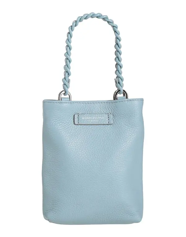 GIANNI CHIARINI Leather Mini Handbag - Blue