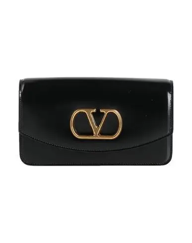 Valentino Garavani Leather Handbag - Black
