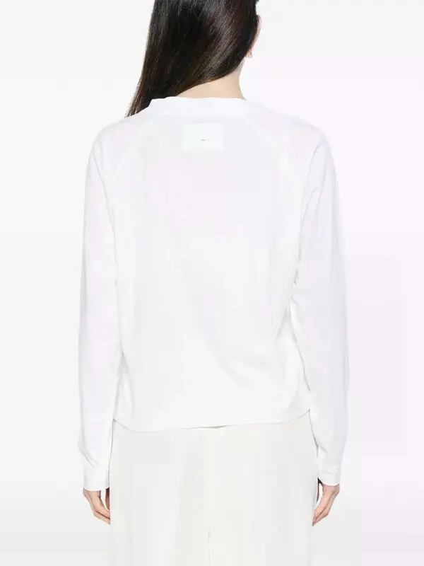 MARGARET HOWELL Round-neck T-shirt - White