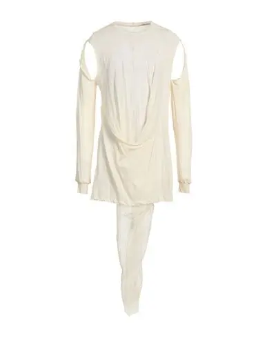 Rick Owens T-shirt Size Cotton, Silk - Cream