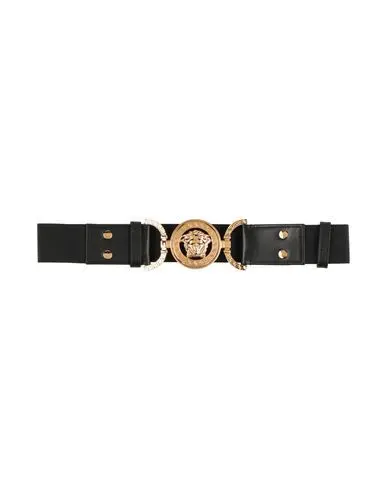 Versace Leather Belt - Black
