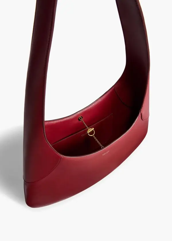 Khaite Large Joan Hobo - Oxblood
