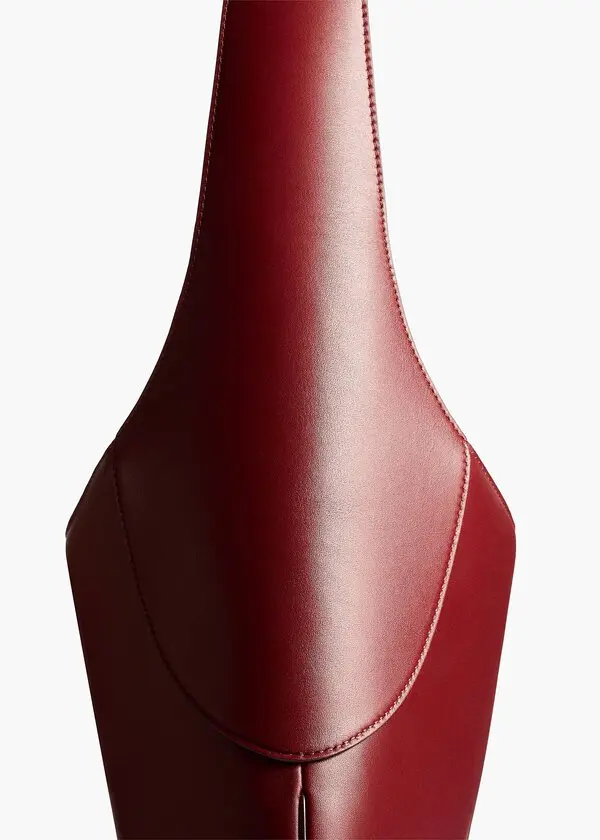 Khaite Large Joan Hobo - Oxblood
