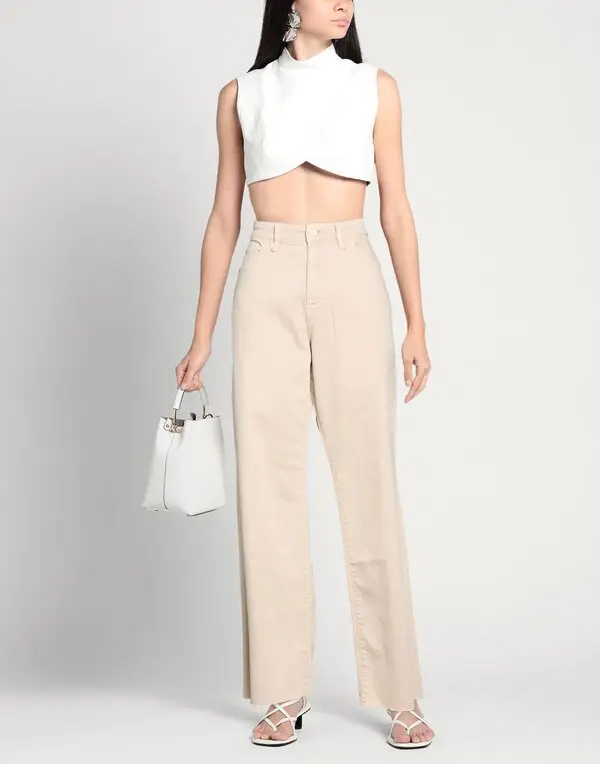 Good American Wide-leg Twill Pants