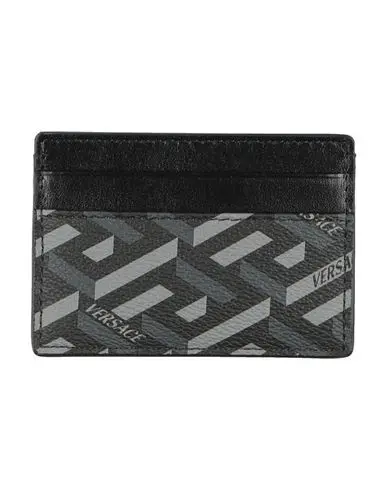Versace Cardholder Leather - Black