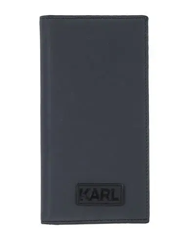 Karl Lagerfeld Wallet Polyurethane, Polyester - Blue