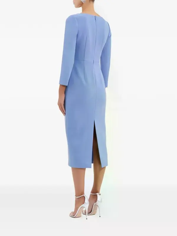 Rebecca Vallance Harlynn V-neck Midi Dress
