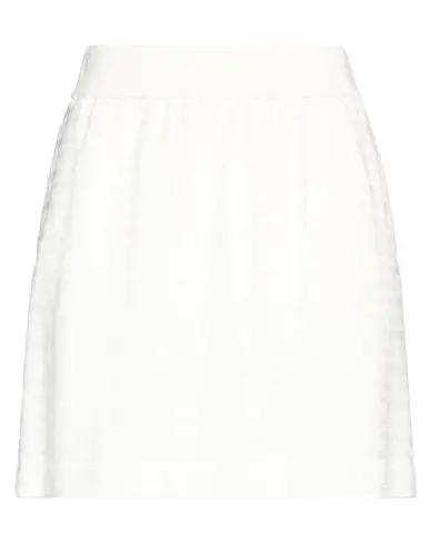 Peserico Mini Skirt With Sequins - White