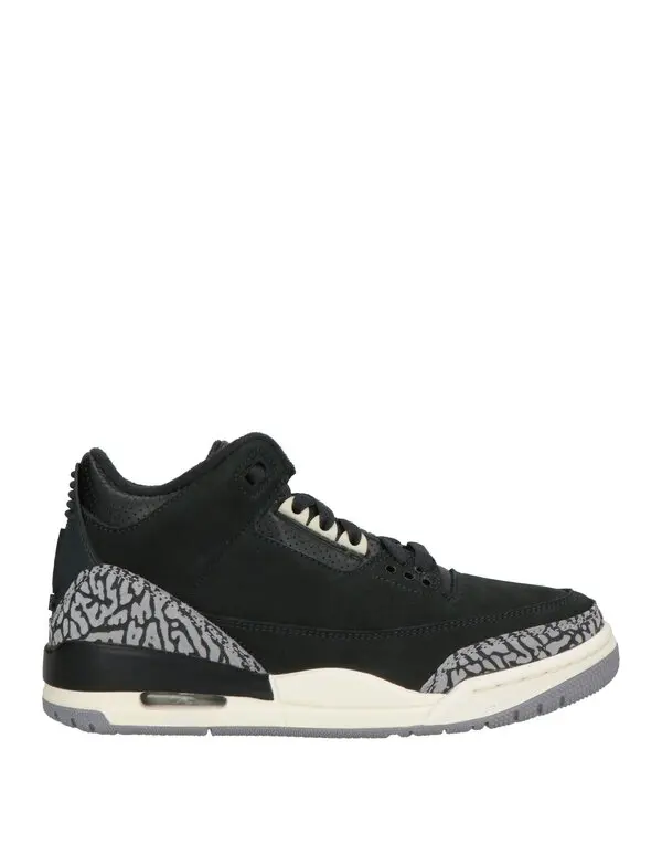 JORDAN Leather Sneakers - Black
