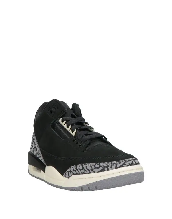 JORDAN Leather Sneakers - Black