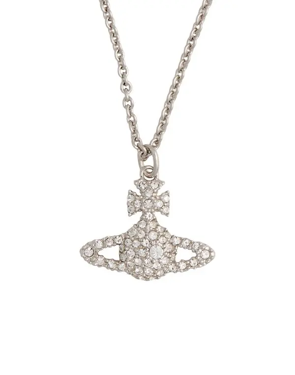 VIVIENNE WESTWOOD Grace Bas Relief Pendant Necklace In Brass