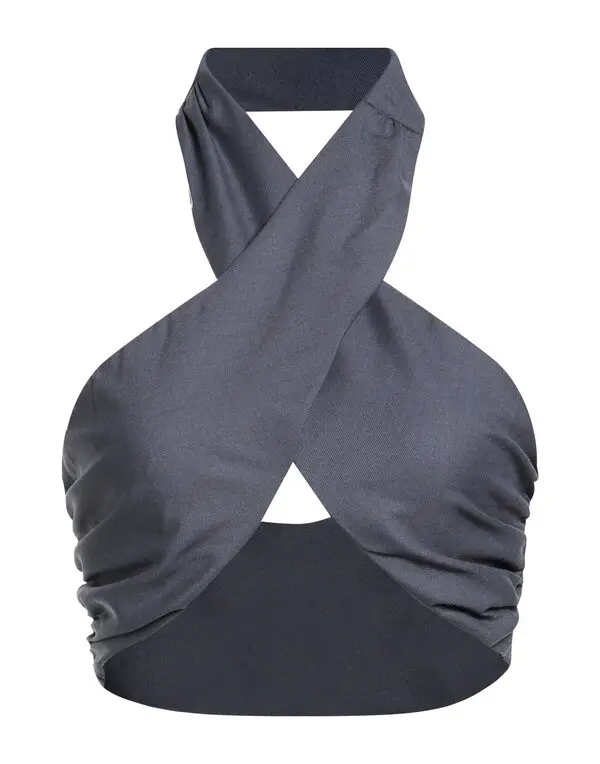 Patrizia Pepe Halterneck Crop Top