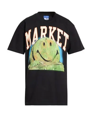 MARKET T-shirt Size Cotton - Black