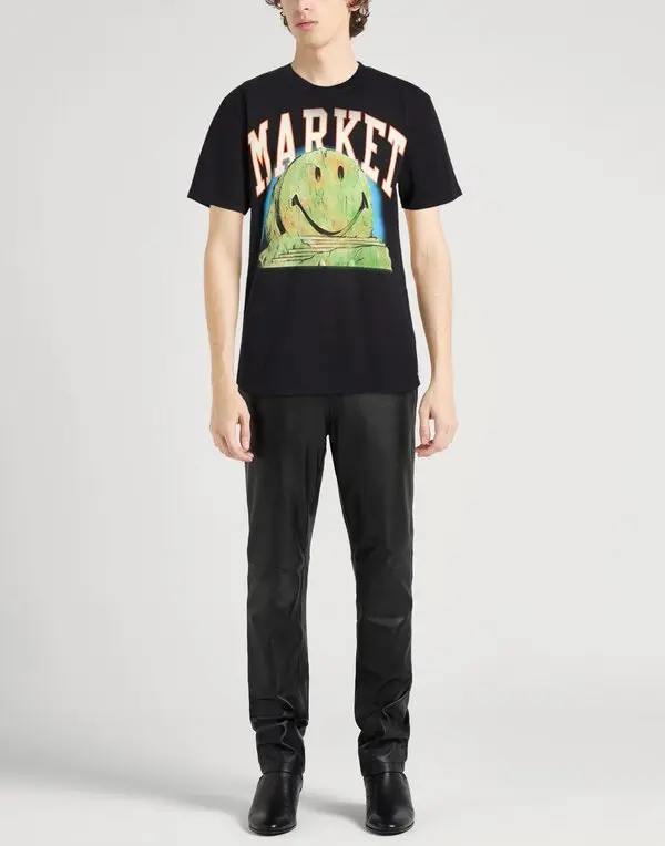 MARKET T-shirt Size Cotton - Black