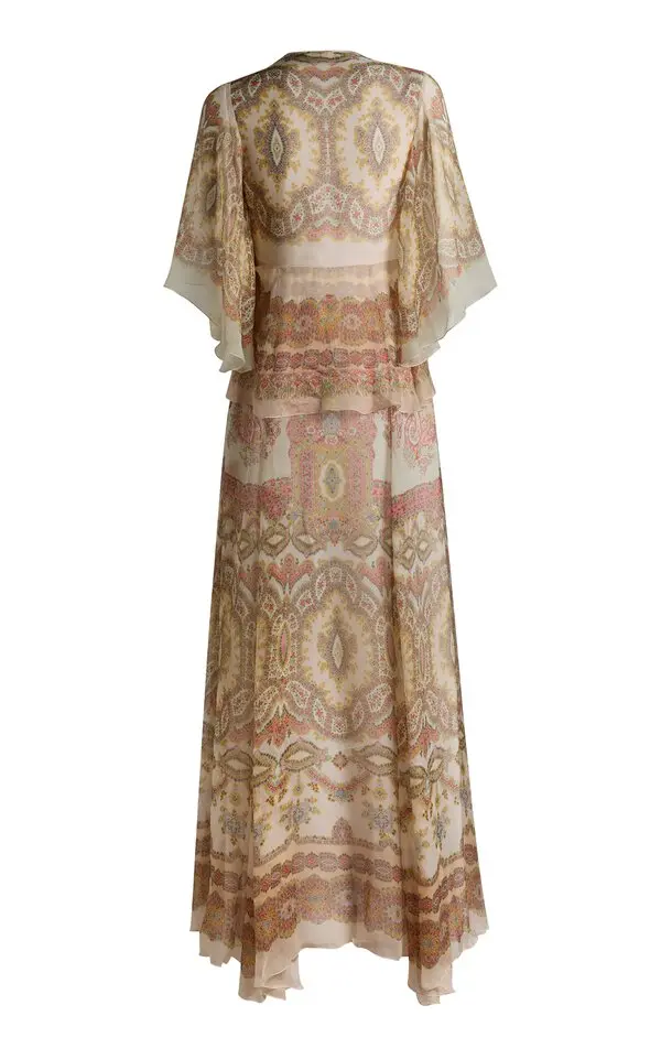 Etro Patterned Maxi Dress