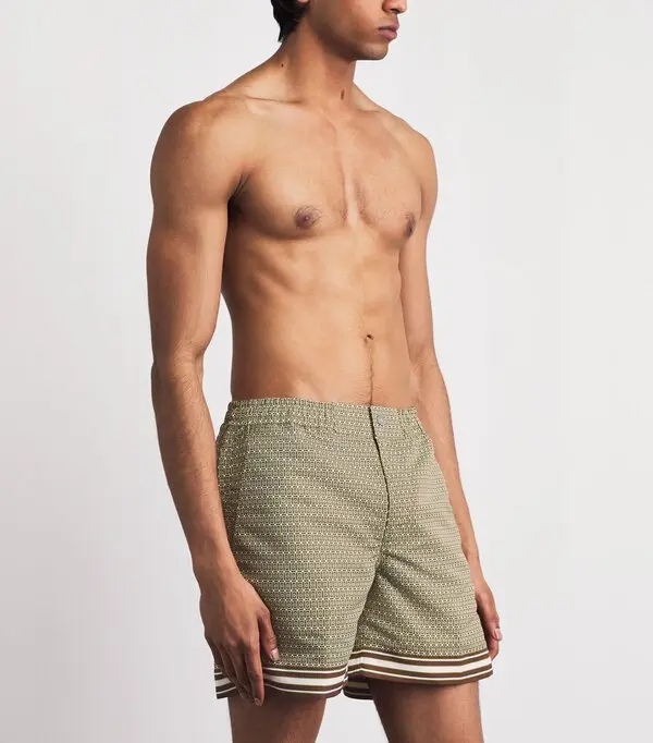 CHE Printed Lucena Swimshorts - Brown