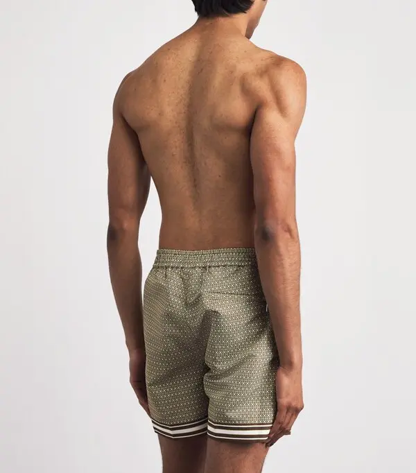 CHE Printed Lucena Swimshorts - Brown