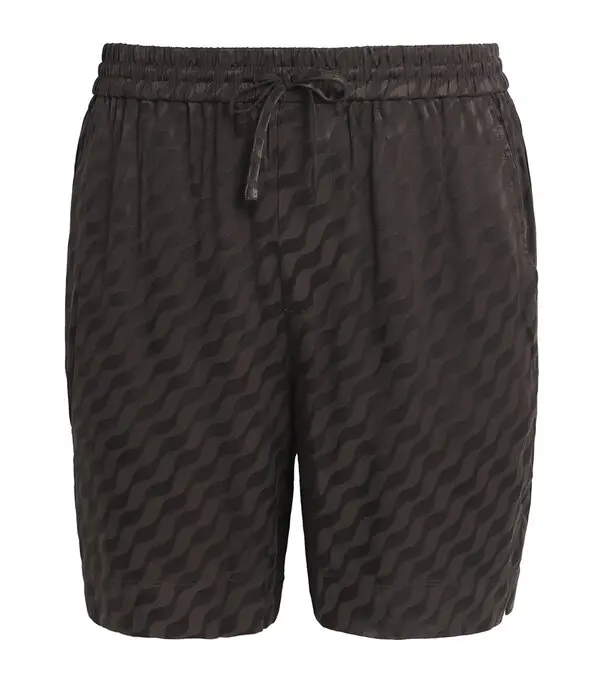 CHE Jacquard Tidello Swim Shorts - Brown