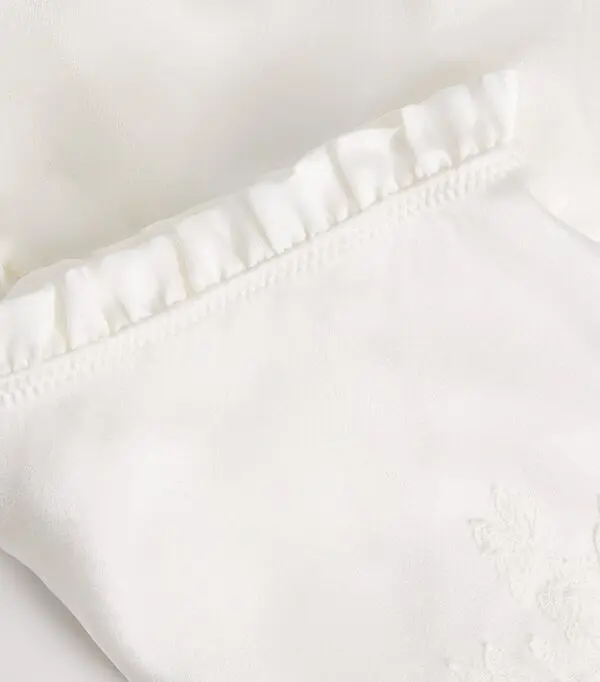 Carine Gilson Silk Lace-trim Julia Shorts