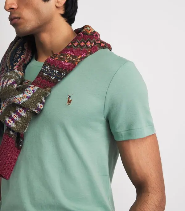 Polo Ralph Lauren Pima Cotton Polo Pony T-shirt - Green