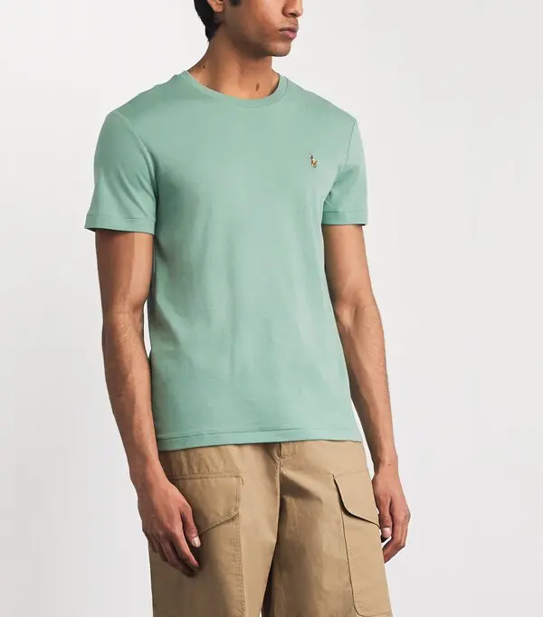 Polo Ralph Lauren Pima Cotton Polo Pony T-shirt - Green