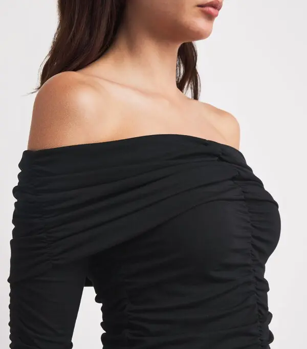 Paige Off-the-shoulder Naya Top
