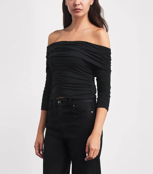 Paige Off-the-shoulder Naya Top