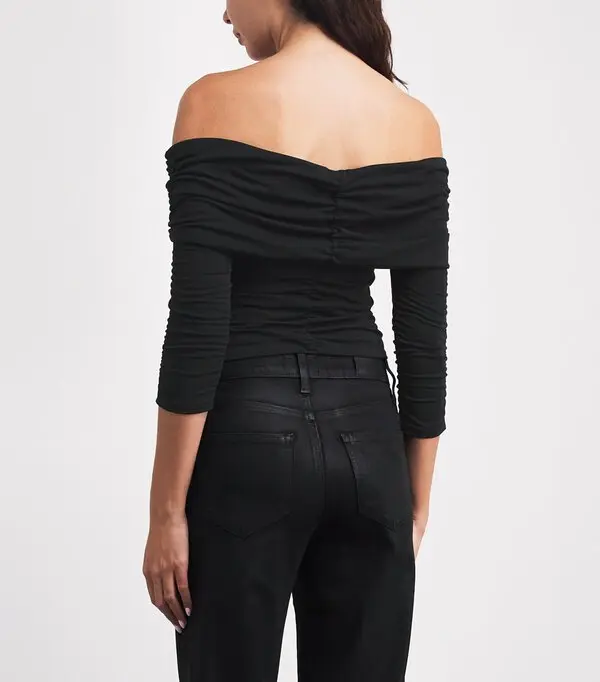 Paige Off-the-shoulder Naya Top