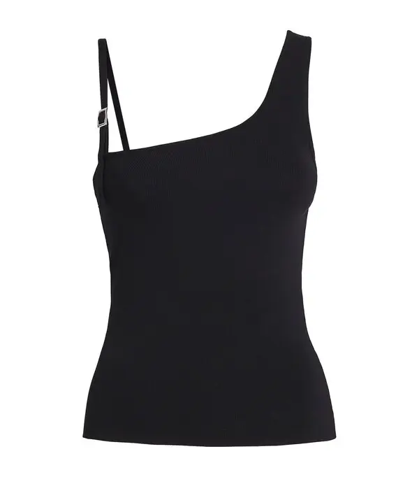 Sandro Knitted Asymmetric Tank Top