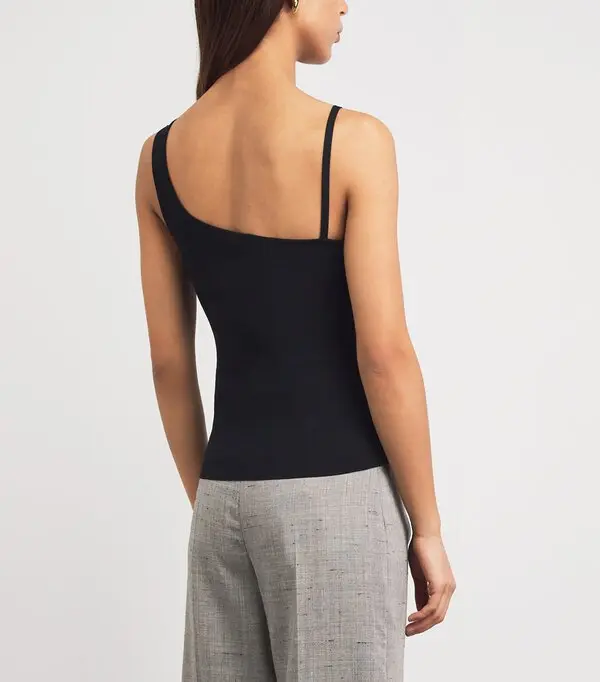 Sandro Knitted Asymmetric Tank Top