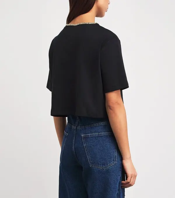 Sandro Rhinestone-embellished T-shirt