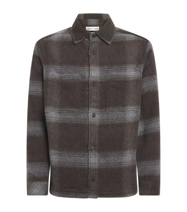 SAMSØE SAMSØE Melange Flannel Overshirt