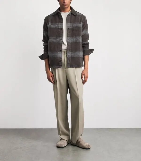 SAMSØE SAMSØE Melange Flannel Overshirt
