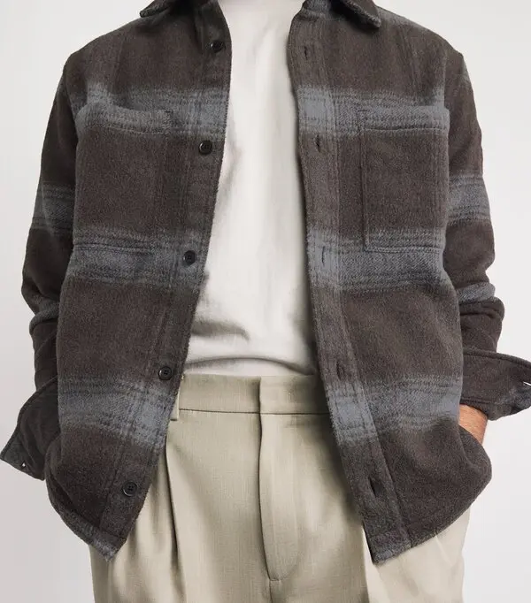 SAMSØE SAMSØE Melange Flannel Overshirt