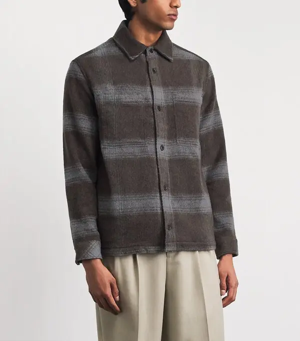 SAMSØE SAMSØE Melange Flannel Overshirt