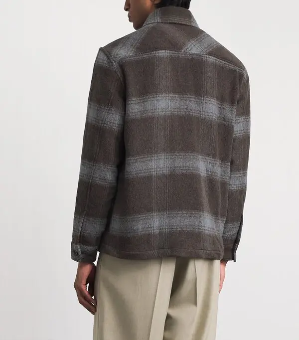 SAMSØE SAMSØE Melange Flannel Overshirt