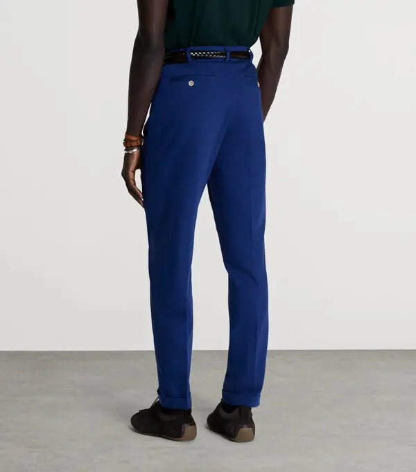 Dunhill Cotton-mulberry Silk Polo Shirt - Green