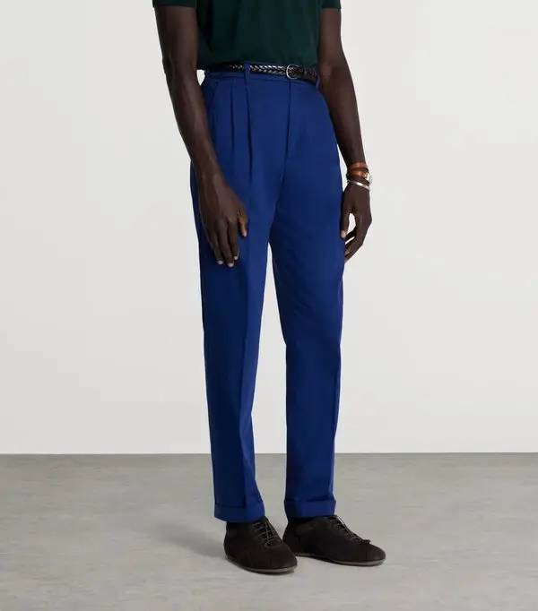 Dunhill Cotton-mulberry Silk Polo Shirt - Green