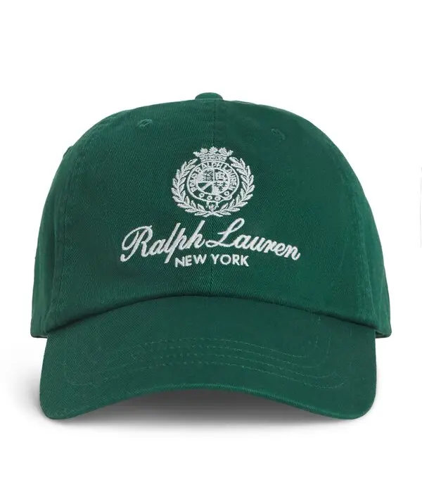 Polo Ralph Lauren Embroidered Crest Cap - Green