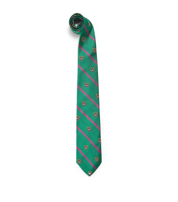Polo Ralph Lauren Printed Silk Tie - Green