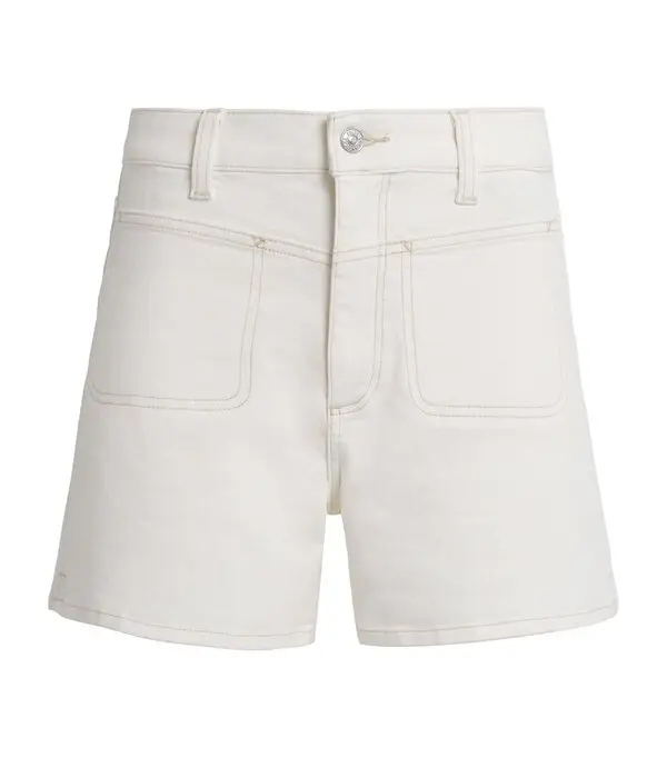 Paige Denim Dani Shorts - Ivory