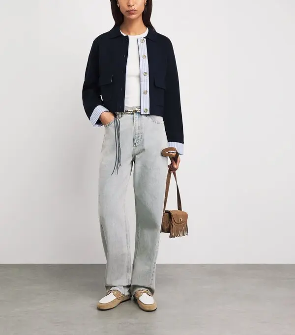 Sandro Barrel Jeans - Blue