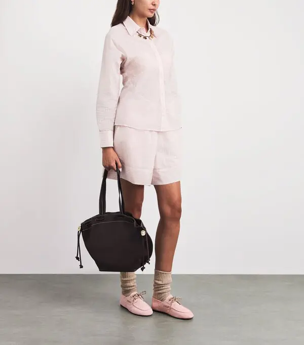 Claudie Pierlot Cotton-blend Stripe Shirt